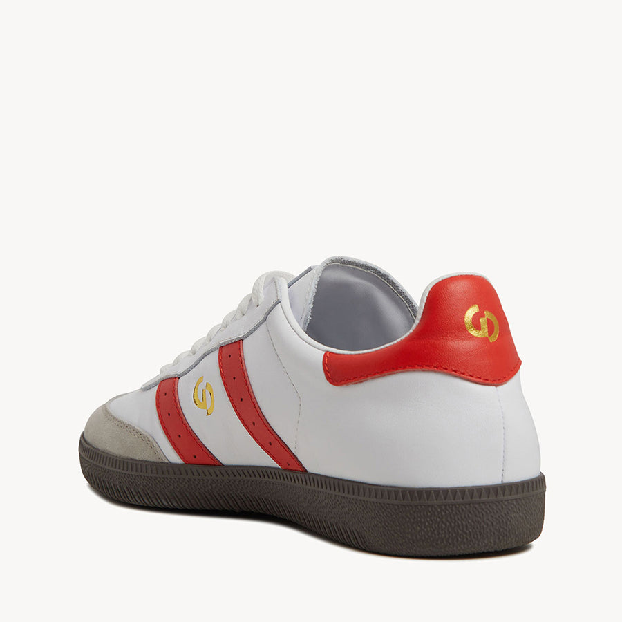 2001 Parallel - White Art Soft Leather/Tomato Red Leather – Goodsole ...