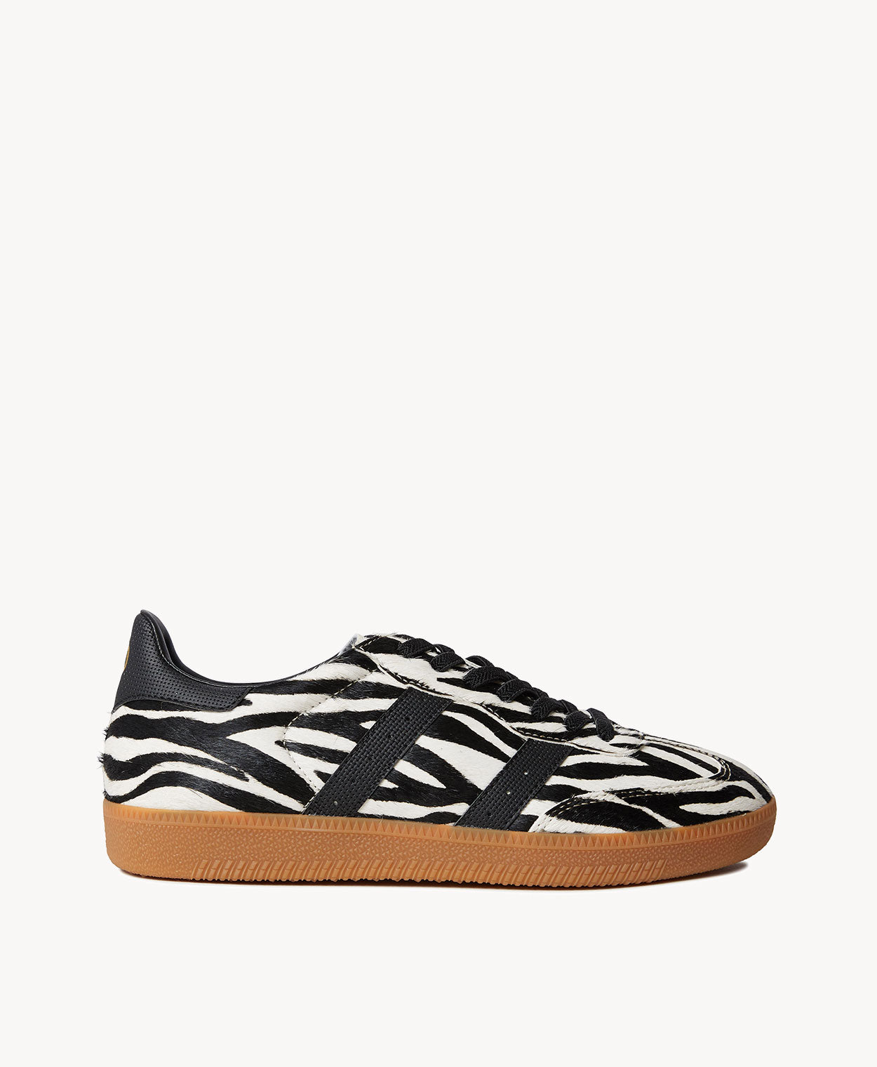 2001 Parallel - Zebra Pony/Black Leather – Goodsole Sneakers